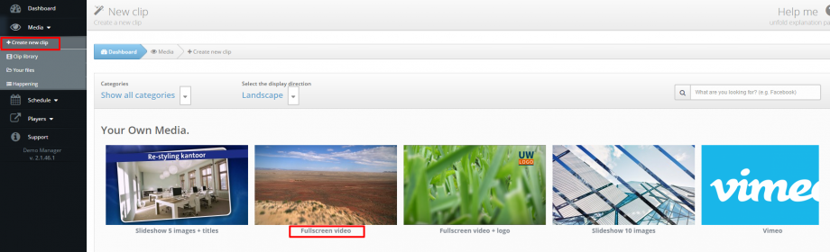 How can I show a fullscreen video on screen? – Self Support (EN)