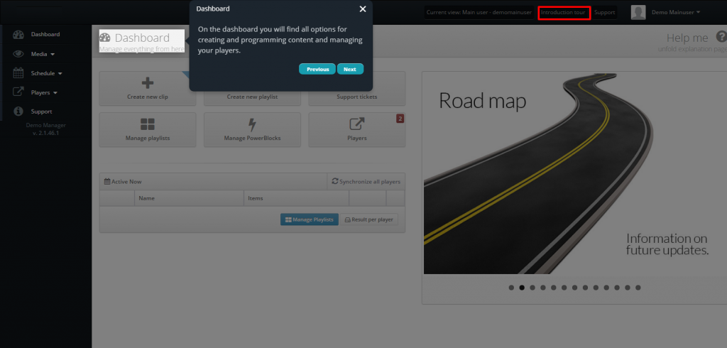 What is the introduction tour? – Self Support (EN)
